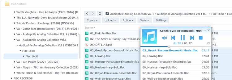 Store and enjoy Music With Synology NAS - Audiophile Music - Audiophile ...